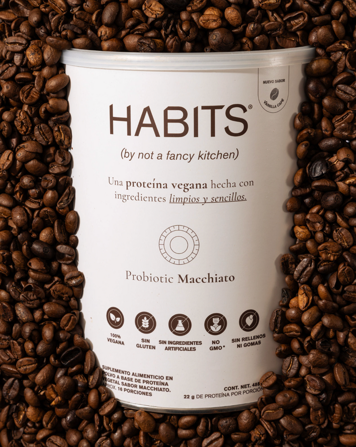 NEW FLAVOR Protein Probiotic Macchiato - 488g – Habits Proteins