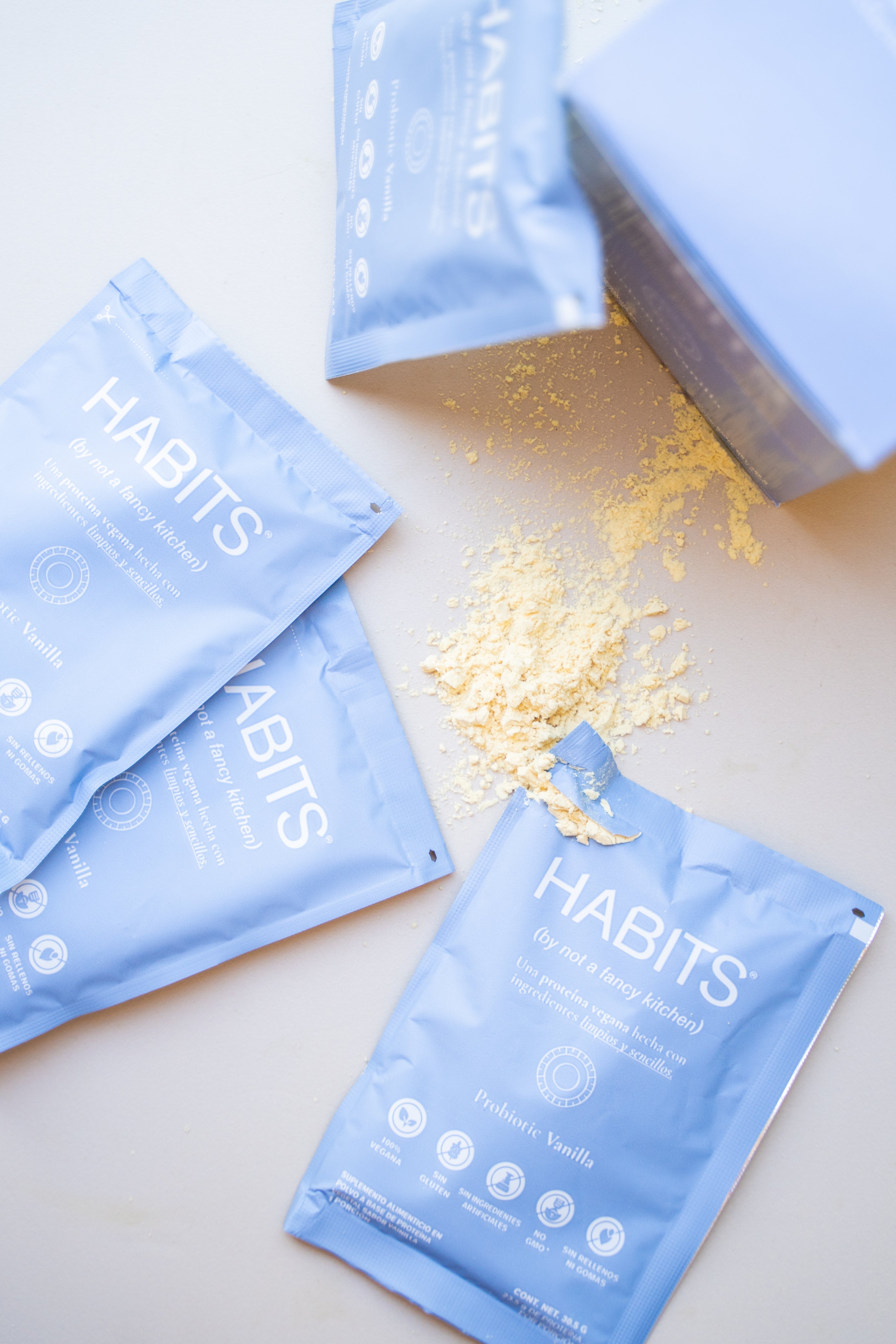 16 Protein Sachets – Probiotic Vanilla – Habits Proteins