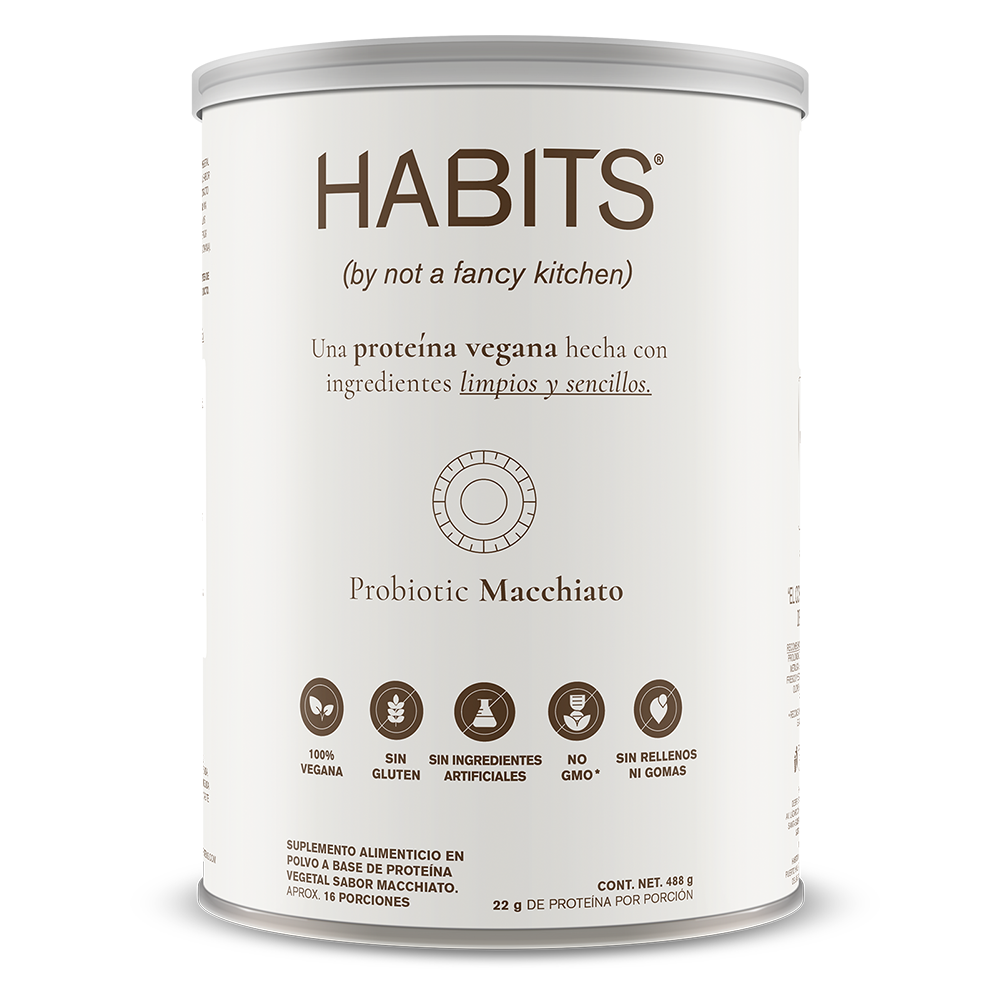 NEW FLAVOR Protein Probiotic Macchiato - 488g – Habits Proteins