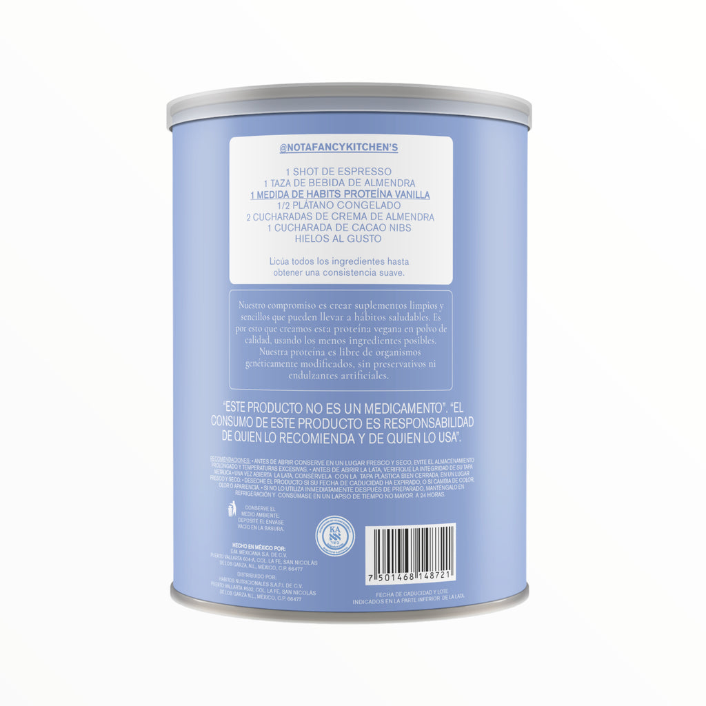 Protein Probiotic Vanilla - 488g – Habits Proteins